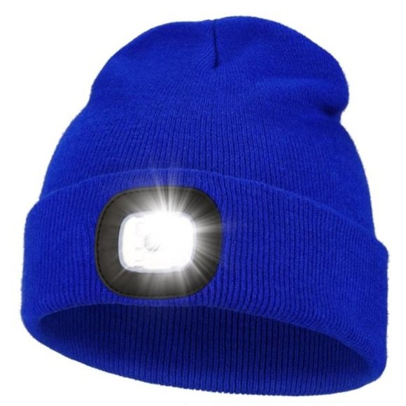 Accessories | Nwt Winter Beanie Hat With Light Rechargeable 4 Led ...